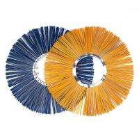 China Plastic Ring Poly Street Sweeping Brush Gutter Sweeper Broom 375mm for sale