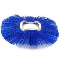 China Curved Road Sweeping Brush Gutter Cleaning Broom Wafer Type for Street Vehicle for sale