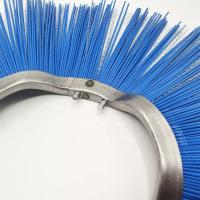 China Galvanized Steel Street Road Sweeping Brush ROHS Certificated ODM for sale