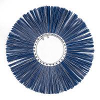 China Rotary Road Sweeping Brush Attachment Gutter Broom Wire for sale
