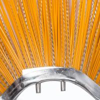 China Rotary Road Sweeping Brush Attachment Gutter Broom Wire for sale