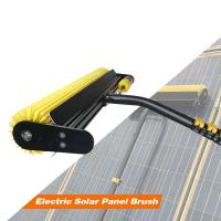 China 6 Meter Electronic Solar Panel Cleaning Wiper Roller Brush ODM for sale