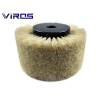 China Pig Hair Industrial Nylon Brush Roller For Conveyor Belt Cleaning for sale