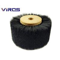 China Pig Hair Industrial Nylon Brush Roller For Conveyor Belt Cleaning for sale
