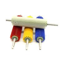 China Industrial Nylon Cylinder Roller Brush Rotary Customized for sale