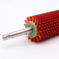 China Industrial Nylon Cylinder Roller Brush Rotary Customized for sale