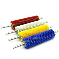 China Industrial Nylon Cylinder Roller Brush Rotary Customized for sale