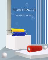 China Nylon Wire Horsehair Industrial Roller Brush 140mm ODM for sale