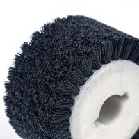 China Horsehair Spiral Industrial Roller Brush Conveyor Belt Brush Scrapers for sale