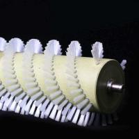 China Potato Peeling Roller Sweeper Brush Roller OEM For Conveyor Belt for sale