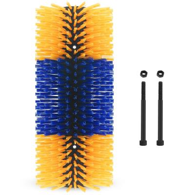 China Yellow Cow Back Scratcher Cattle Scratch Brush For Massage Tickling for sale