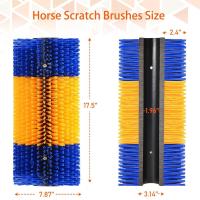 China Farm Automatic Cow Brush Scratcher Roller For Cattle Cleaning for sale