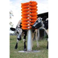 China OEM Cattle Cow Scratching Brush Body Back Scratcher With Stand for sale