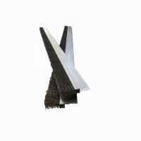 China 20mm Door Industrial Strip Brush Crimped Steel Wire Metal for sale