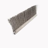 China 20mm Door Industrial Strip Brush Crimped Steel Wire Metal for sale