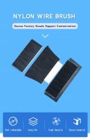 China Nylon Bristle Industrial Strip Brush Rust Removal Customized for sale