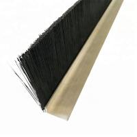 China Steel Wire Horse Hair Strip Brush Anti Electrostatic For Conveyor for sale