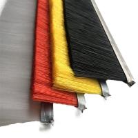 China Steel Wire Horse Hair Strip Brush Anti Electrostatic For Conveyor for sale