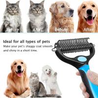 China Grooming Slicker PET Cleaning Brush Self Cleaning Dog Cat Comb for sale