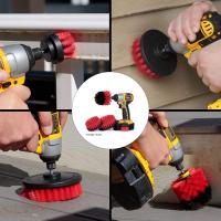China Electric Bathtub Bathroom Scrubber Drill Attachment Brush Polypropylene Oem for sale