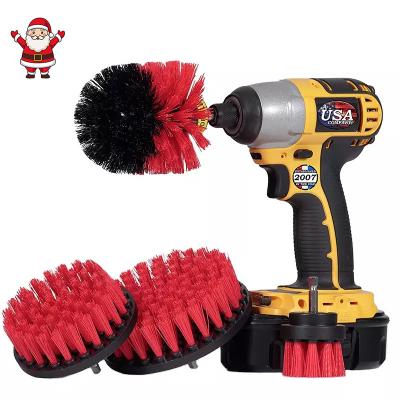 China Electric Bathtub Bathroom Scrubber Drill Attachment Brush Polypropylene OEM for sale