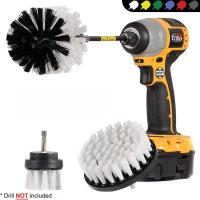 China Electric Bathtub Bathroom Scrubber Drill Attachment Brush Polypropylene Oem for sale