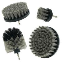 China Grey Drill Brush Extension Scrubber Cordless 9PC Custom for sale