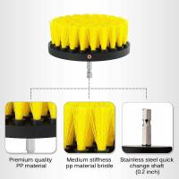 China 6pcs Drill Cleaning Brush Attachments Sets Power Scrubber For Car Washing Bathroom for sale