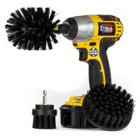 China 3 Pack Auto Power Drill Scrubber Carpet Scrubber Drill Attachment for sale