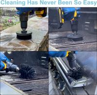 China Power Scrubber Cleaning Brush Attachment Set All Purpose Drill Clean Brushes Kit for sale