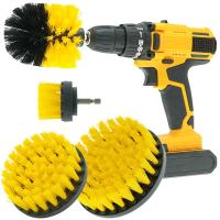 China Medium Brush Drill Brush With Quick Change Shaft And Customizable Color for sale