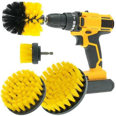 China Medium Brush Drill Brush With Quick Change Shaft And Customizable Color for sale