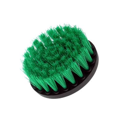 China 4inch Drill Attachment Cleaning Brush / Rotary Drill Brush Head For Cleaning for sale