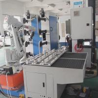 China Robotic Cell Metal Deburring Machine for Belt Polishing Door Handles for sale