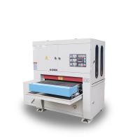 China Laser Cutting Deburring 1000mm Wet Wide Belt Grinding Machine Water Mill Polishing for sale