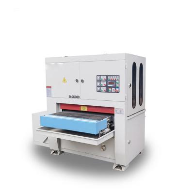 China Laser Cutting Deburring 1000mm Wet Wide Belt Grinding Machine Water Mill Polishing for sale