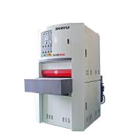 China Electric Adjustable Belt Sanding Machine For Metal With Two Sanders De-Slugger Burr Removal Edge Radiusing Wide Belt for sale