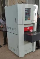 China Grinding Sheet Metal Sanding Machine Automatic Metal Fabrication Belt Sander Automatic Wide Belt Sander for sale