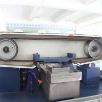 China PLC Semi Automatic long belt stroke sander Die Polishing Machine With Metal Panel for sale