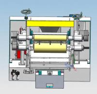 China Double Sided Silverware Polishing Machine , Industrial Cutlery Buffing Machine for sale