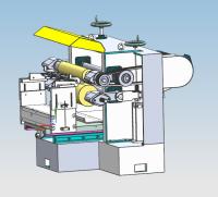 China Double Sided Silverware Polishing Machine , Industrial Cutlery Buffing Machine for sale