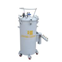 China Stainless Steel Barrel Pressure Tank For Automatic Polishing Machine for sale