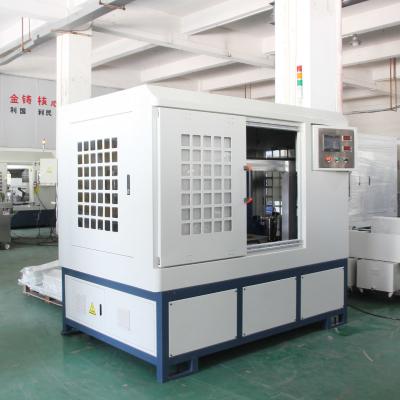 China 2 Grinding Heads Rotary Buffing Machine For Metal SS Round Cover Cylinder Mirror for sale