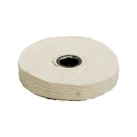 China Metal stainless steel polishing and grinding consumables round hole white cloth  non-woven for sale