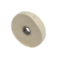 China Metal stainless steel polishing and grinding consumables round hole white cloth  non-woven for sale