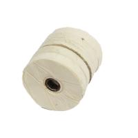 China Metal stainless steel polishing and grinding consumables round hole white cloth  non-woven for sale