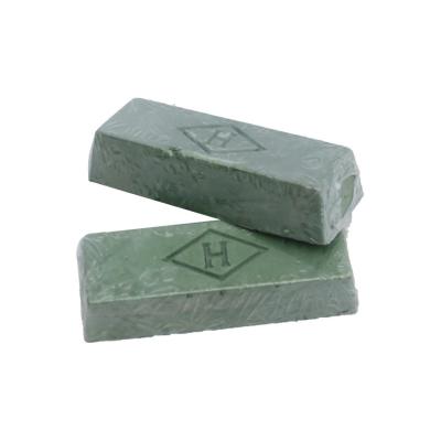 China 301 stainless steel mirror polished wax green wax grinding decontamination repair paste solid green oil for sale