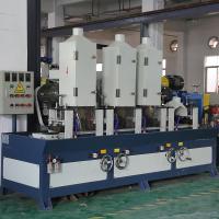 China 3 head abrasive belt hairline finishing machine Conveyor Belt Grinding Machine for sale