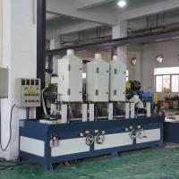 China 3 head abrasive belt hairline finishing machine Conveyor Belt Grinding Machine for sale
