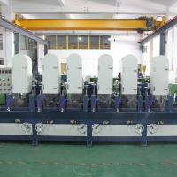 China 6 head flat grinding sanding machine satin finishing machine hairline finishing machine for sale